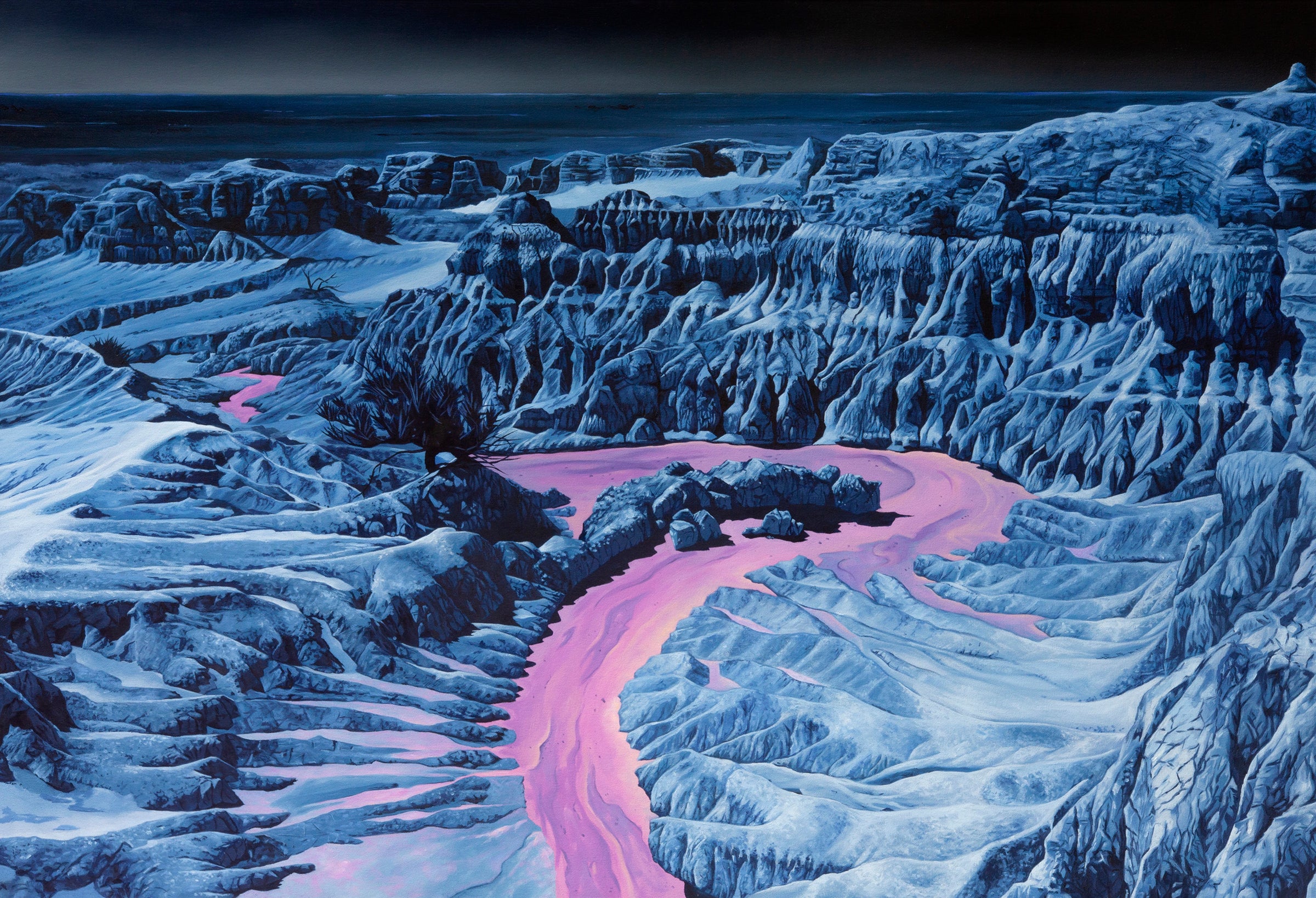 Jack Rowland's original artwork "Skeleton Creek" is available for sale ...