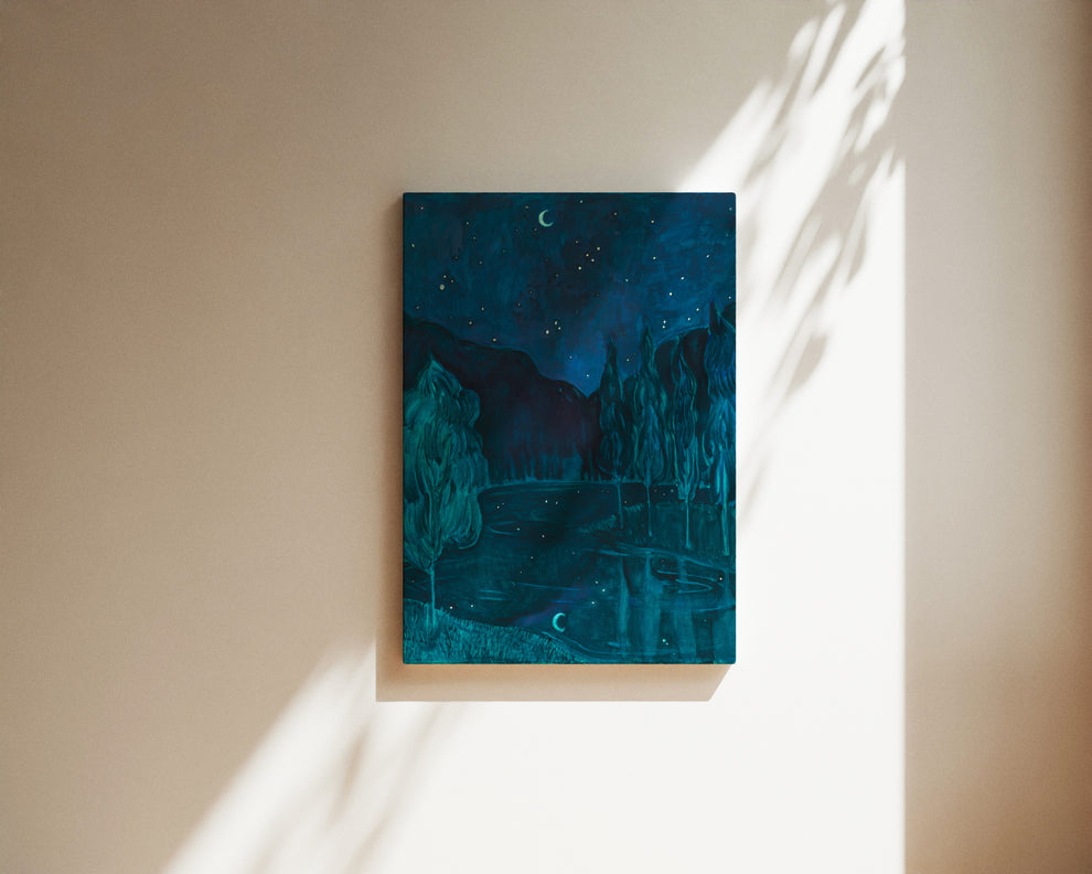 Danielle Winger's original painting "Mother Stream" is available for ...