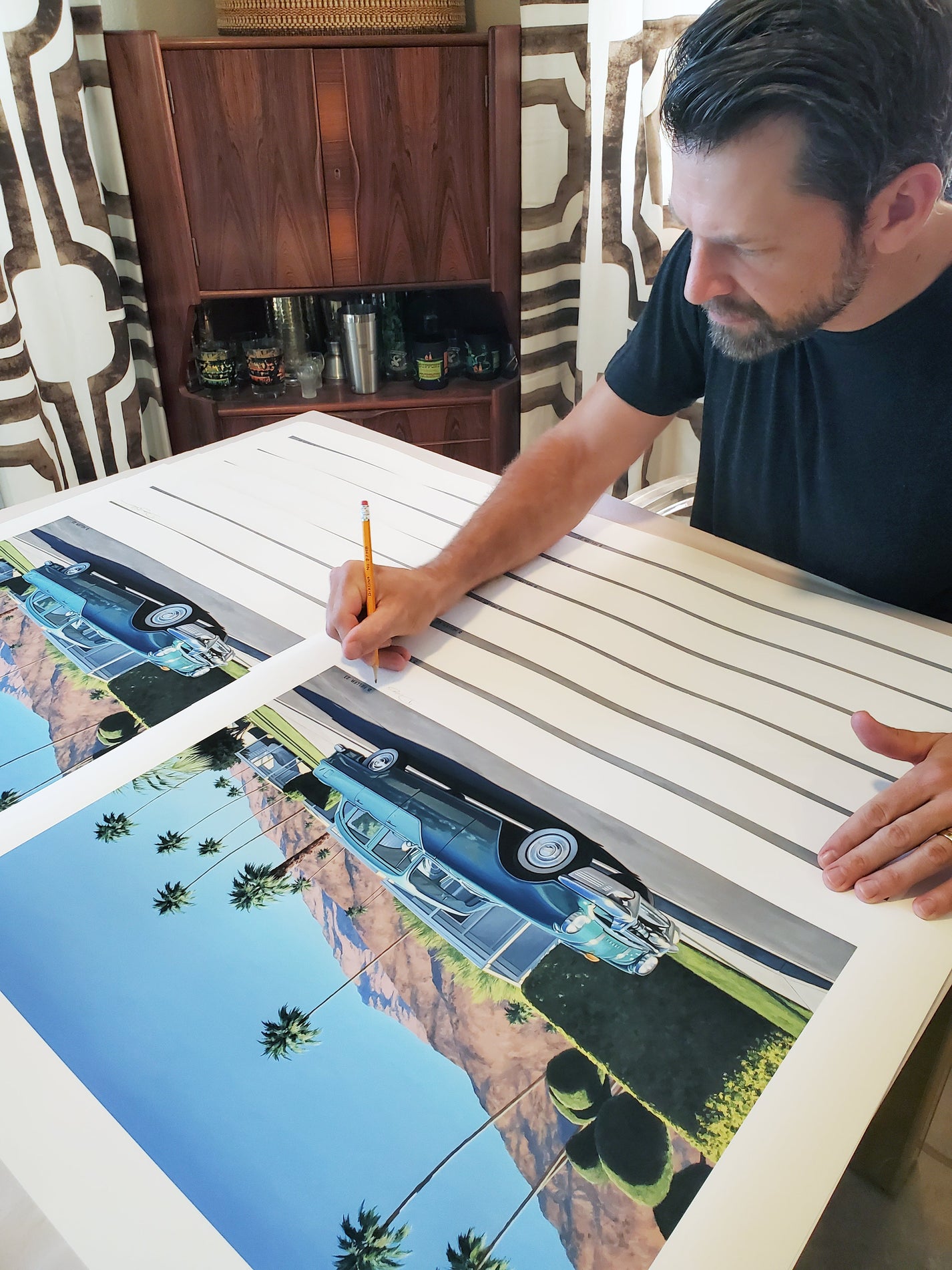 Danny Heller's "Palm Springs Pontiac" Ultra Fine Art Edition ...