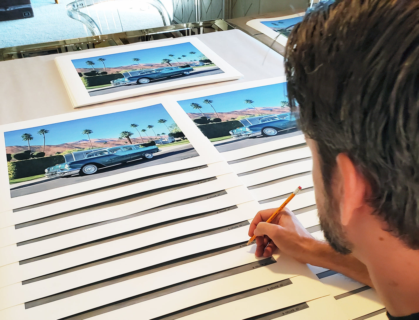 Danny Heller's "Palm Springs Pontiac" Ultra Fine Art Edition ...