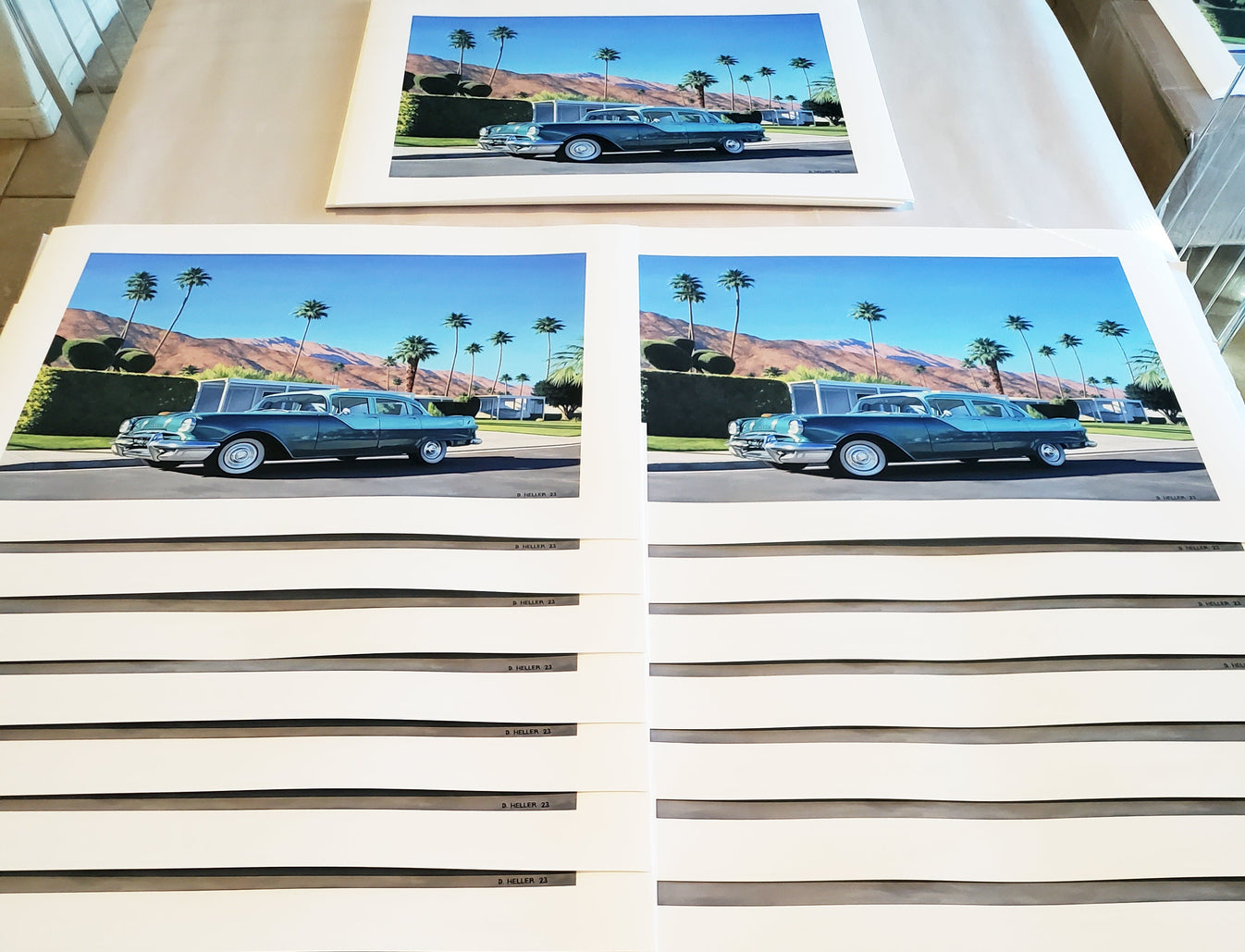 Danny Heller's "Palm Springs Pontiac" Ultra Fine Art Edition ...